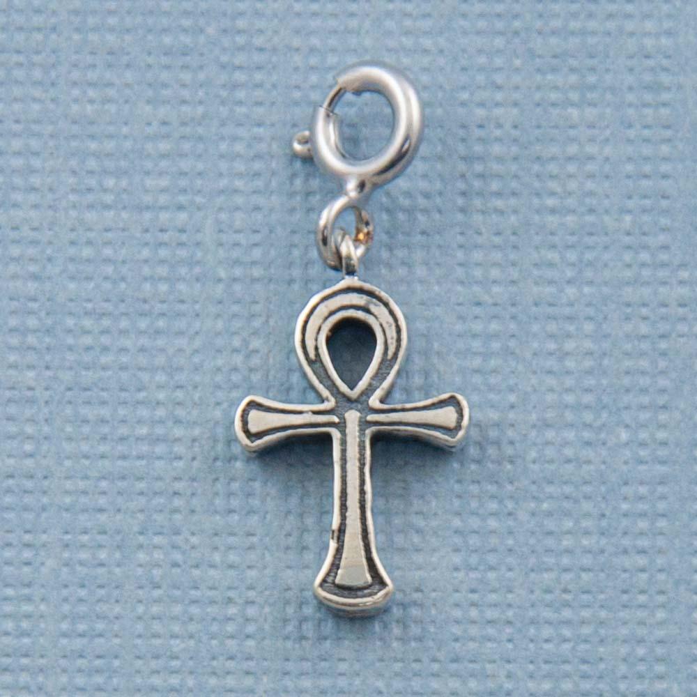 Ankh Silver Charm
