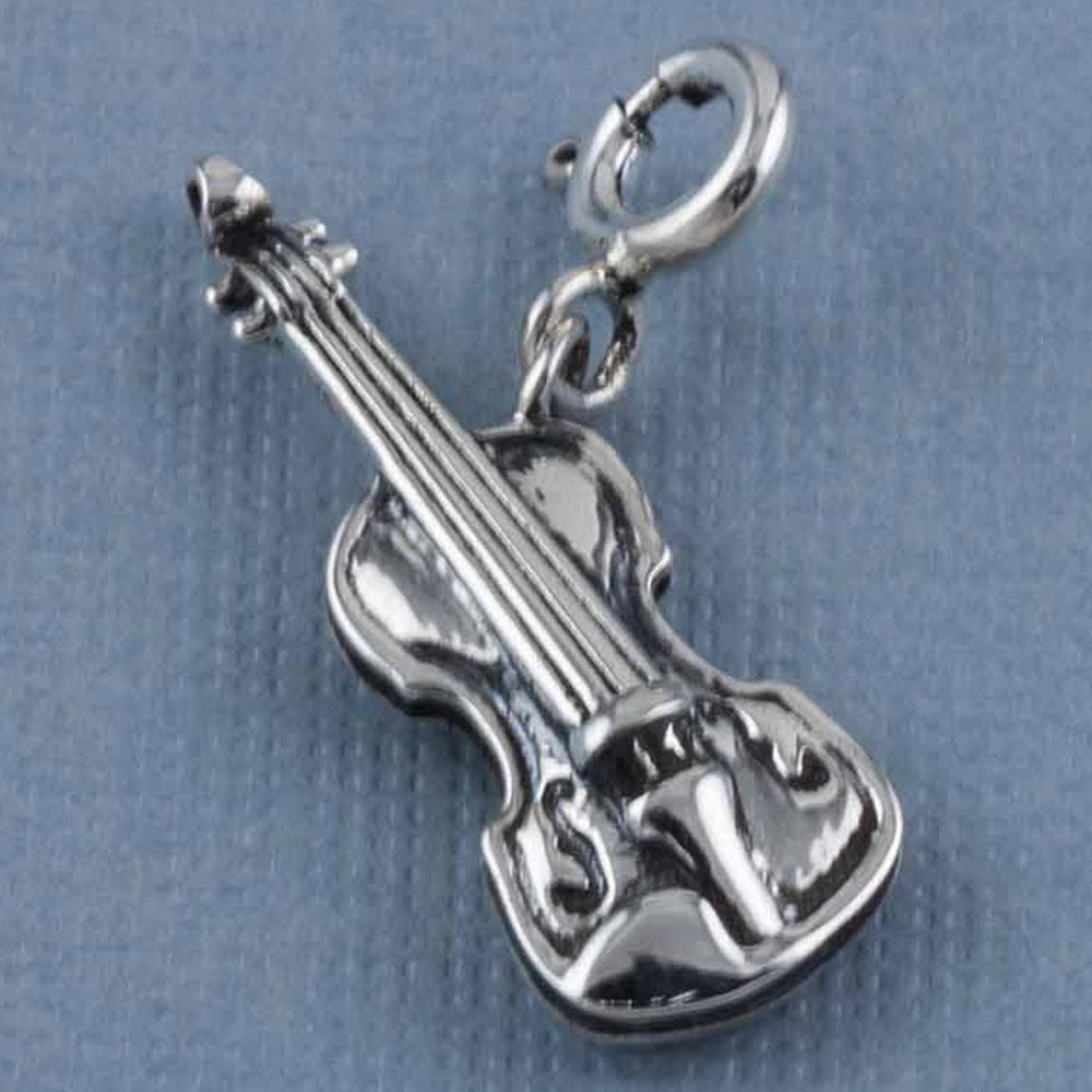 Symphony of Strings Violin Silver Charm