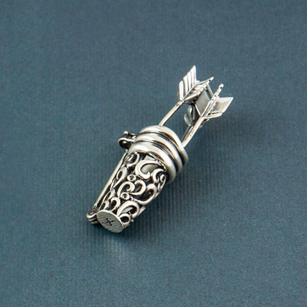 Tarkash Silver Brooch